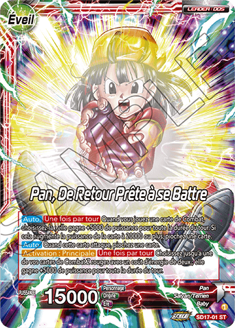 DECK DE DÉMARRAGE 17 -RED RAGE- [DBS-SD17] - PRODUITS | DRAGON BALL ...