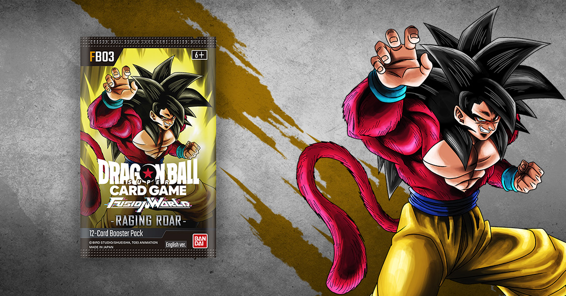 BOOSTER PACK -RAGING ROAR- [FB03] | Dragon Ball Super Card Game Fusion World - Official Web Site
