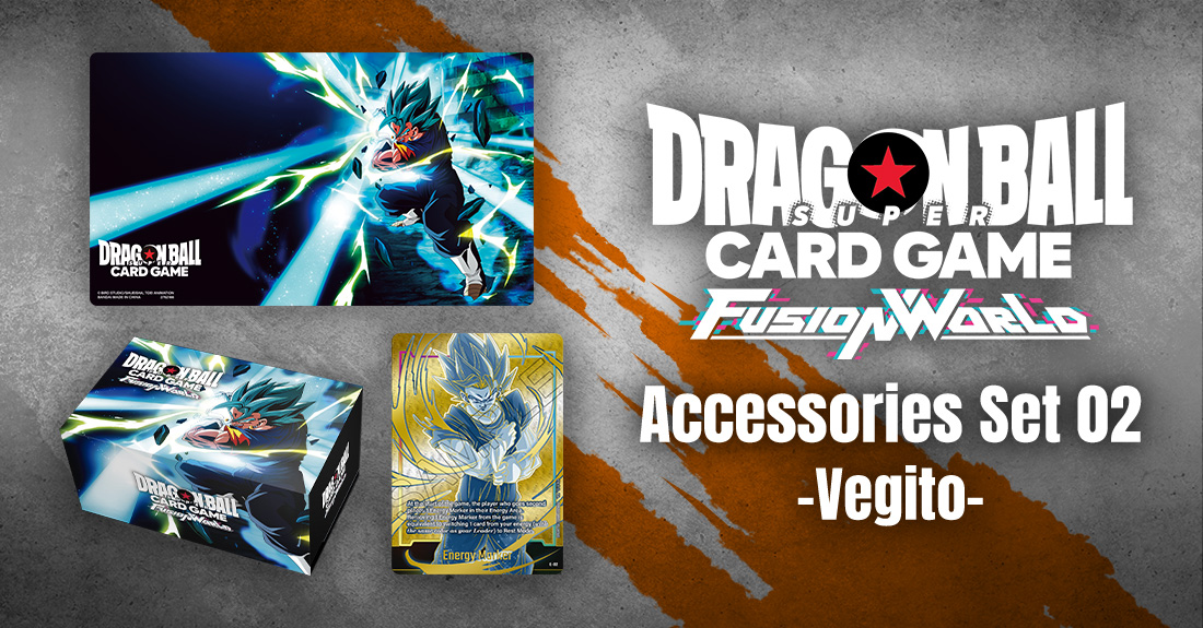 Accessories Set 02 -Vegito- | Dragon Ball Super Card Game Fusion World ...