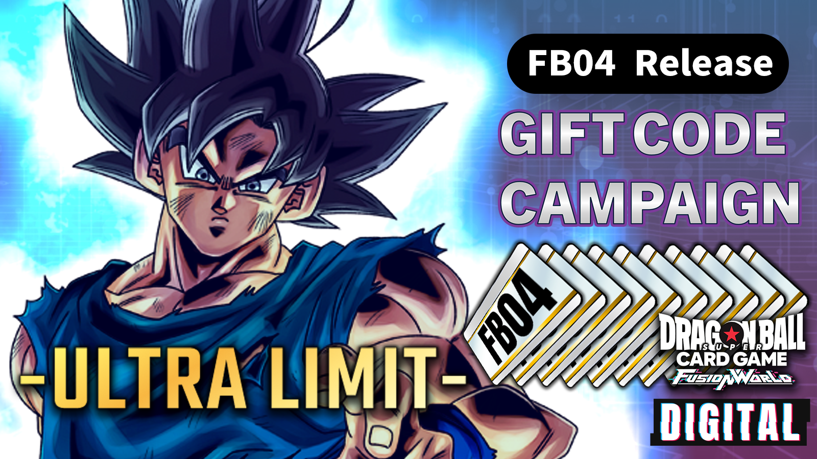 【DIGITAL ver.】The Gift code campaign for FB04 release! | Dragon Ball ...
